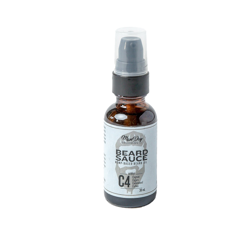 Beard Sauce | Hemp-based beard growth oil. Beard oil made in Canada ...
